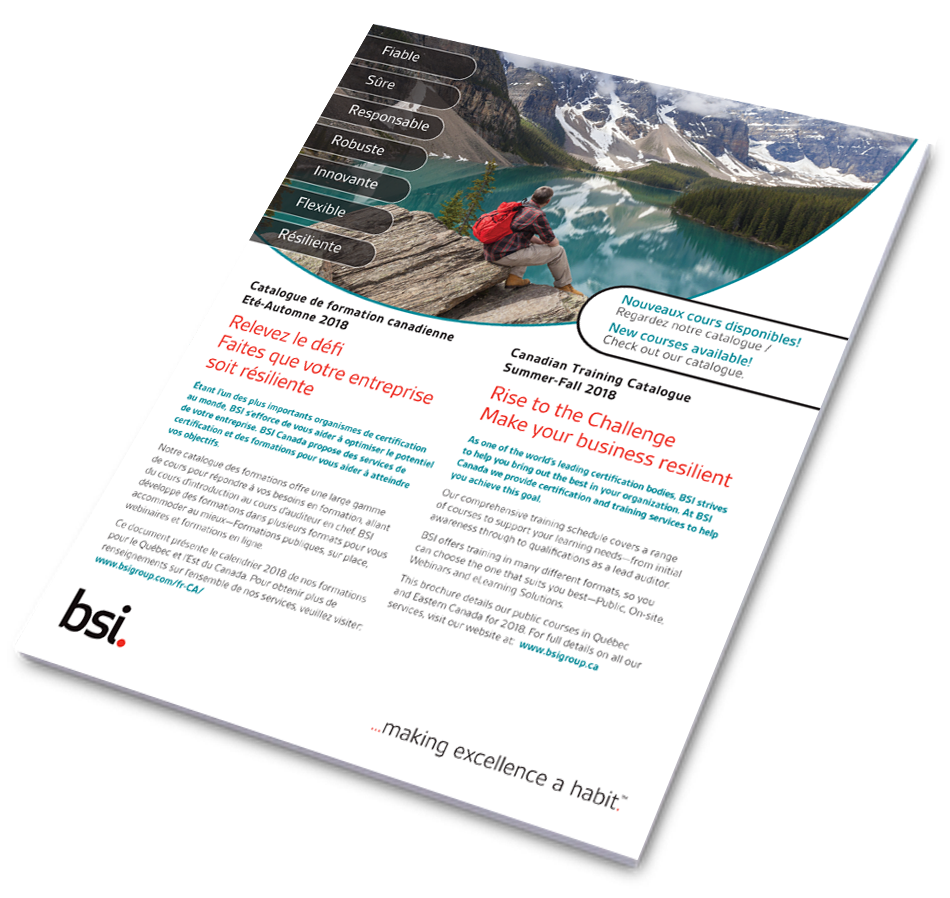 Normes, formation, test, évaluation et certification | BSI Canada